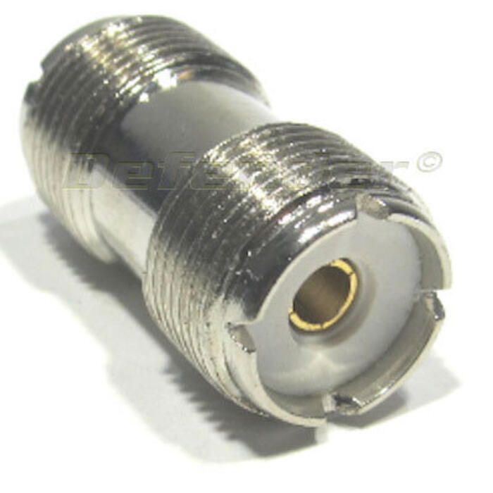 Ancor UHF Double Female Adapter - PL-258 Coax Cable Adapter - 200258 ...