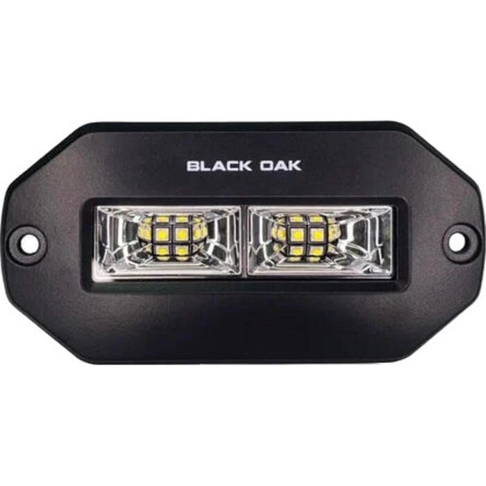 Black Oak Pro Series 3.0 Flush Mount Spreader Light | Defender Marine