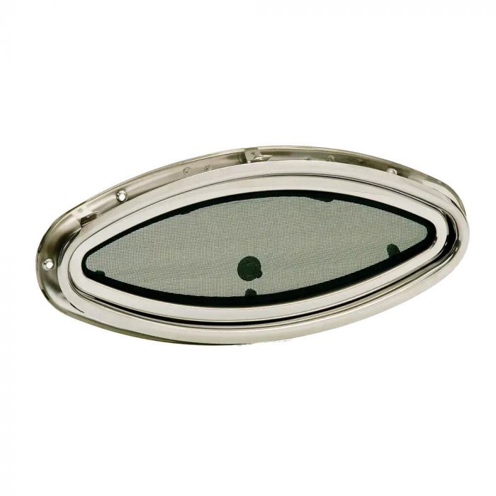 Bomar Flagship Series Elliptical Opening Portlight - S516-6-SS | Defender
