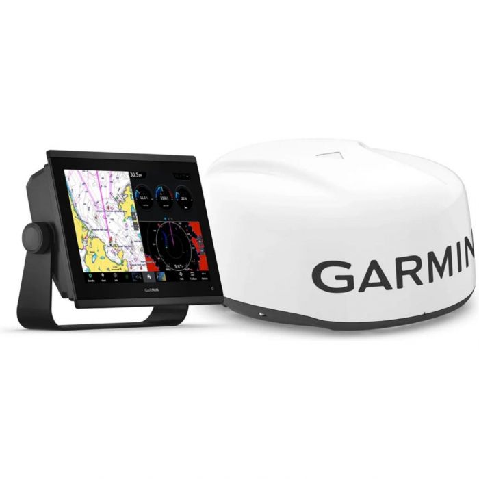 Garmin GPSMAP 1223xsv Sonar Chartplotter with GMR 18 HD3 Radome and Worldwide Basemap - 010 ...