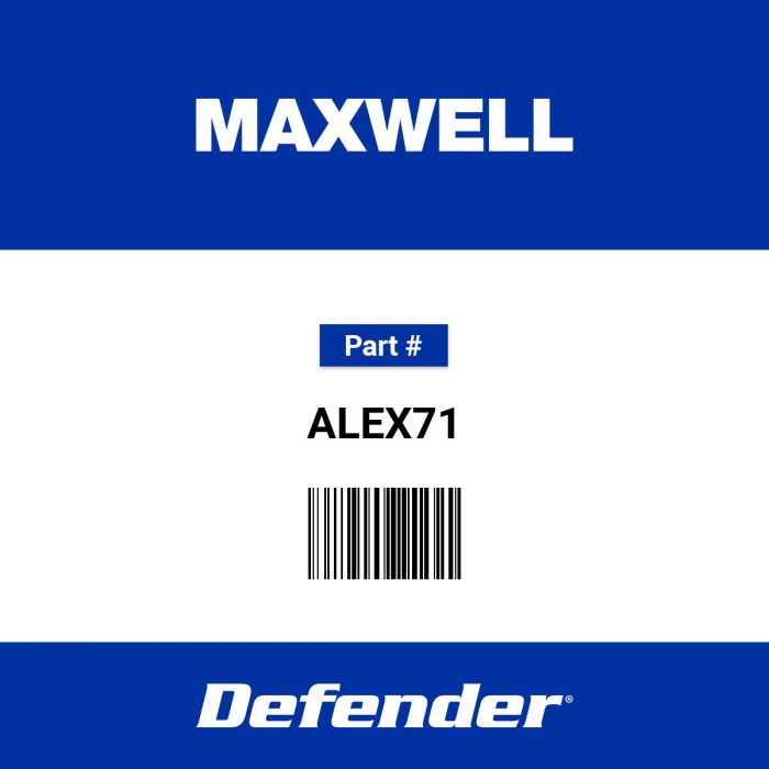 Maxwell Mounting Plate for Back Cap for Alexander - ALEX71 | Defender ...