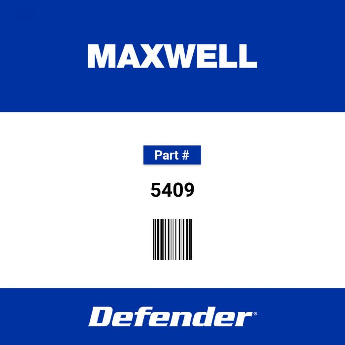 Maxwell Shaft 1 1/2" Cap 8" Clear BONFIG G/Box - 5409 | Defender Marine