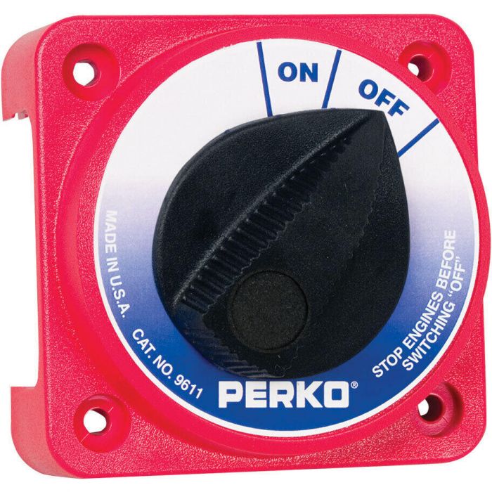 Perko Compact Medium Duty Main Battery Disconnect Switch - 9611DP ...