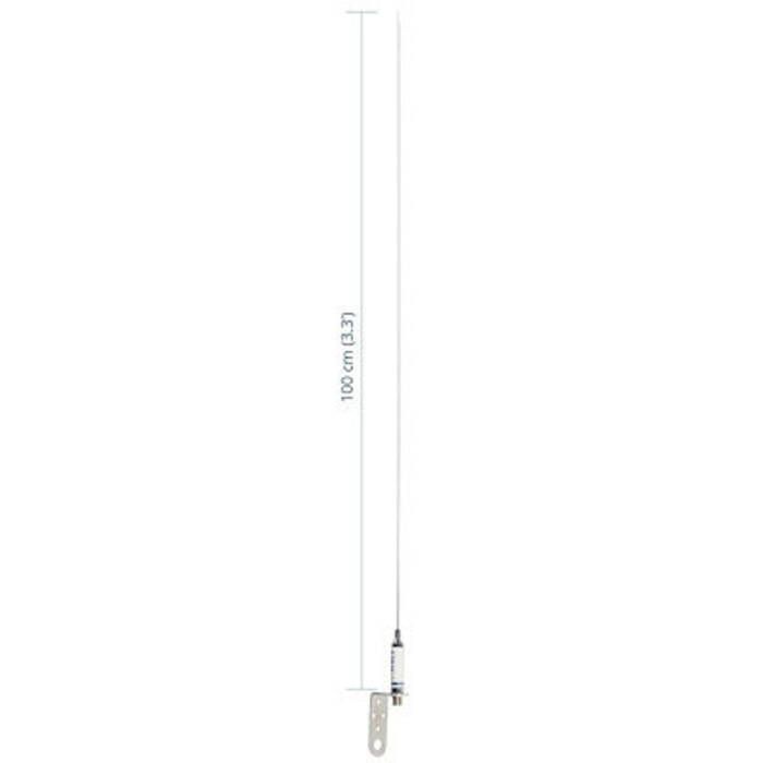 Marine VHF Antenna Stainless Steel UAYESOK 15-Inch Stainless Steel ...