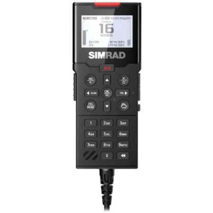 Simrad HS100 Wired Handset - 000-15649-001 | Defender Marine