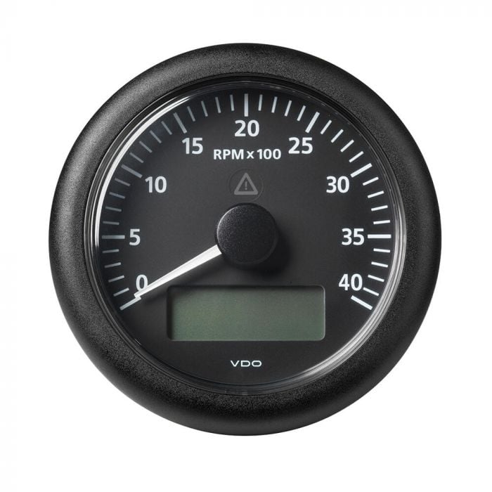 Veratron ViewLine Tachometer with Multifunction Display - 85 mm (3 3/8 ...