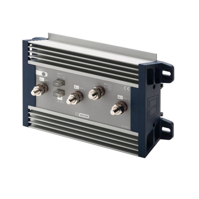 Vetus Battery Splitter 12/24V with 1 x 150A Input and 3 Outputs ...