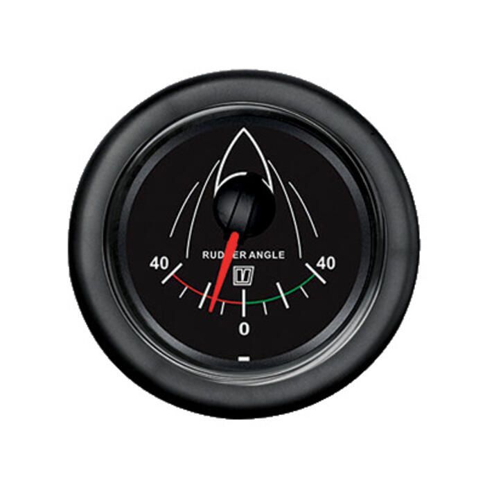 Vetus Rudder Position Indicator Black 12/24V Cut-Out Size 52 mm (Excl ...
