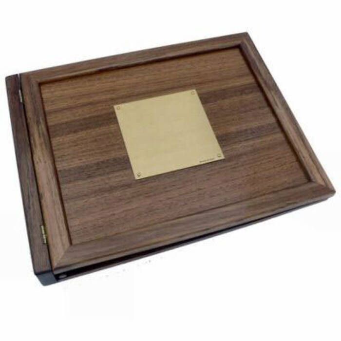 Weems & Plath Teak Wood Log Book Cover | Defender