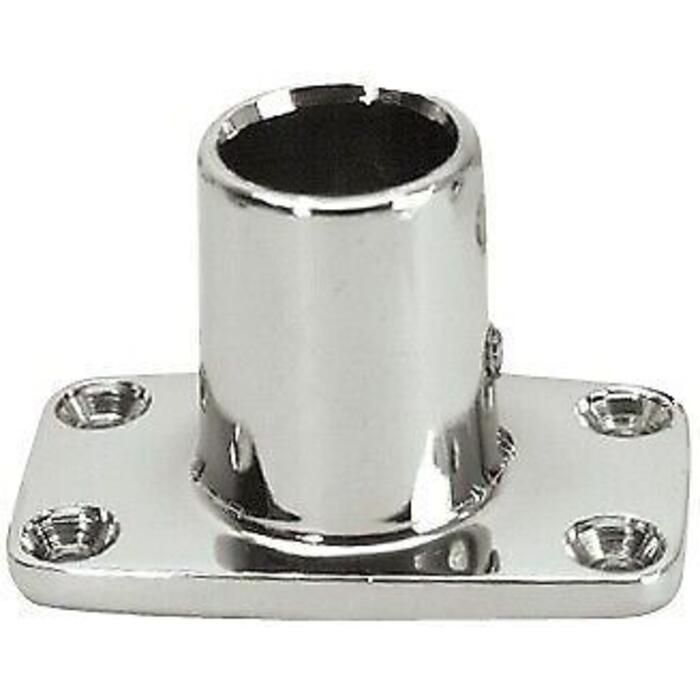 Whitecap Stainless Steel Rectangular Rail Fitting | Defender Marine