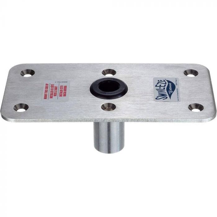 Attwood Swivl-Eze Lock'N-Pin Pedestal Base Plate - 3/4" | Defender Marine