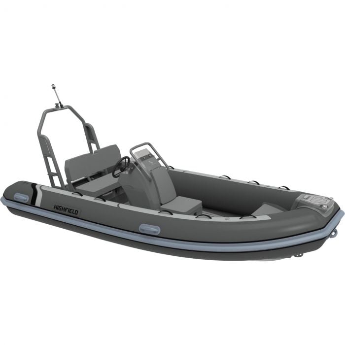 Highfield Classic CL-400 SDS 500 Aluminum RIB 13' Boat with Honda 40 HP ...