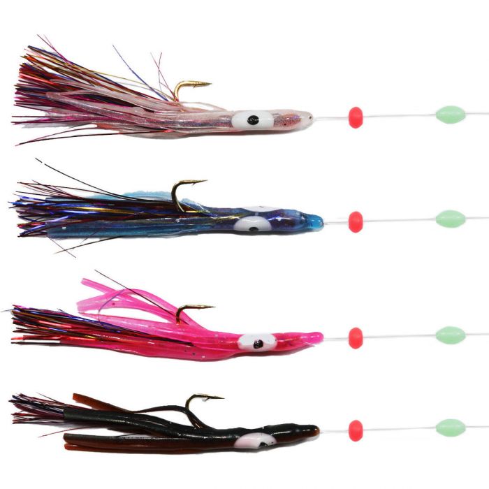 Promar Ahi USA Mini Squid Sabiki Rig | Defender Marine