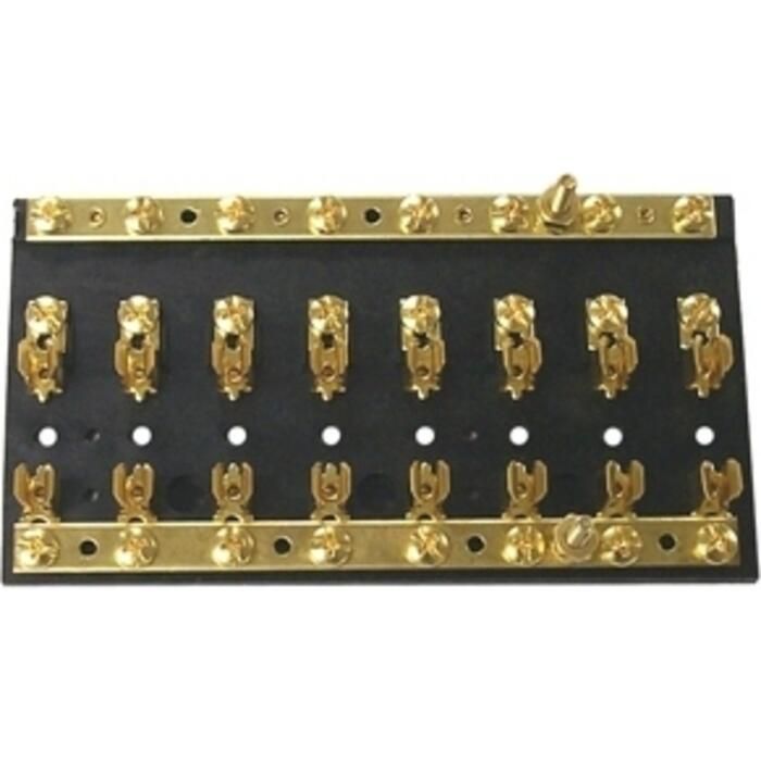 Sierra Fuse Block with Dual Term Block 4 Gang - 7-0522 | Defender Marine