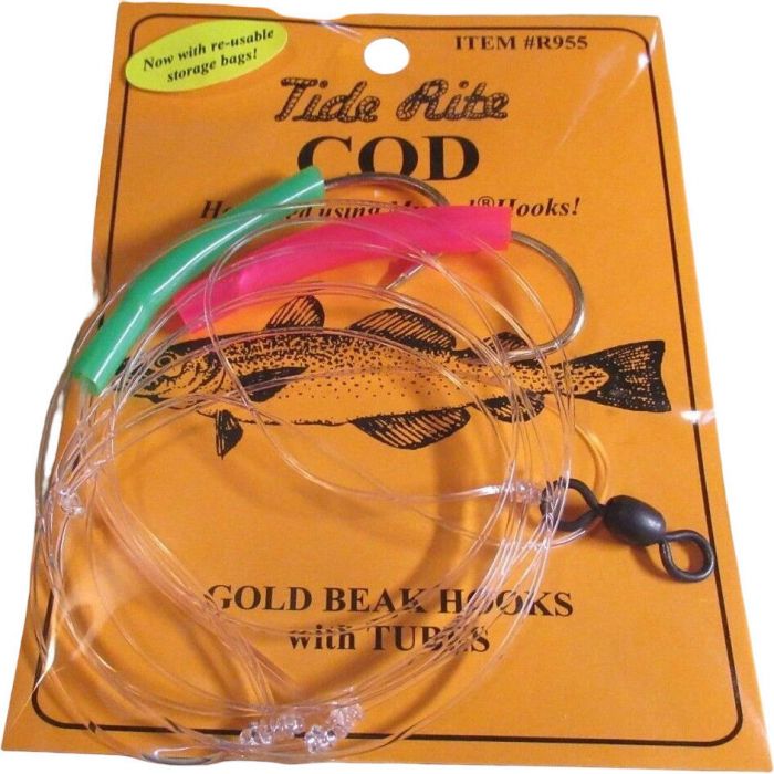 Tide Rite Gold Beak Tube Cod Rig - R955 | Defender Marine