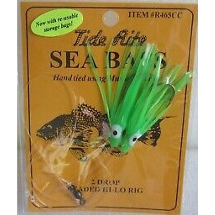 Tide Rite R465 2-Drop Hi-Lo Sea Bass Squid Rig | Defender Marine