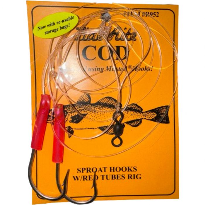 Tide Rite Sproat Hook Cod Tube Rig - R952 | Defender Marine