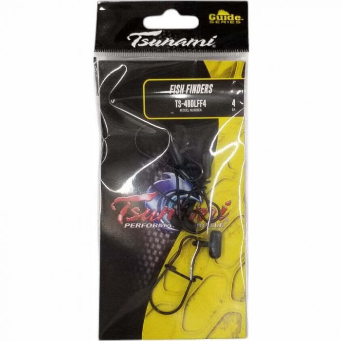 Tsunami Black Fish Finder Snaps (4-Pack) - TS-4BDLFF4 | Defender Marine