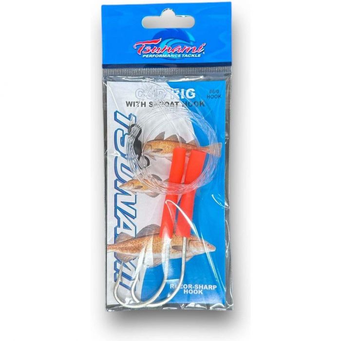 Tsunami Sproat Hook Cod Rig - #6/0 - TS-4952 | Defender Marine