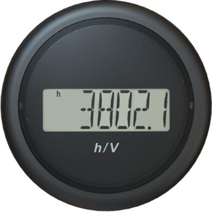 Veratron VL Digital Electronic Hour Counter/Voltmeter | Defender Marine