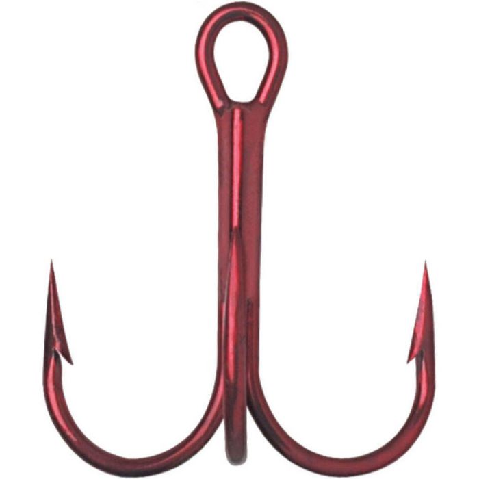 VMC 9650 Round Bend Treble Hooks | Defender Marine
