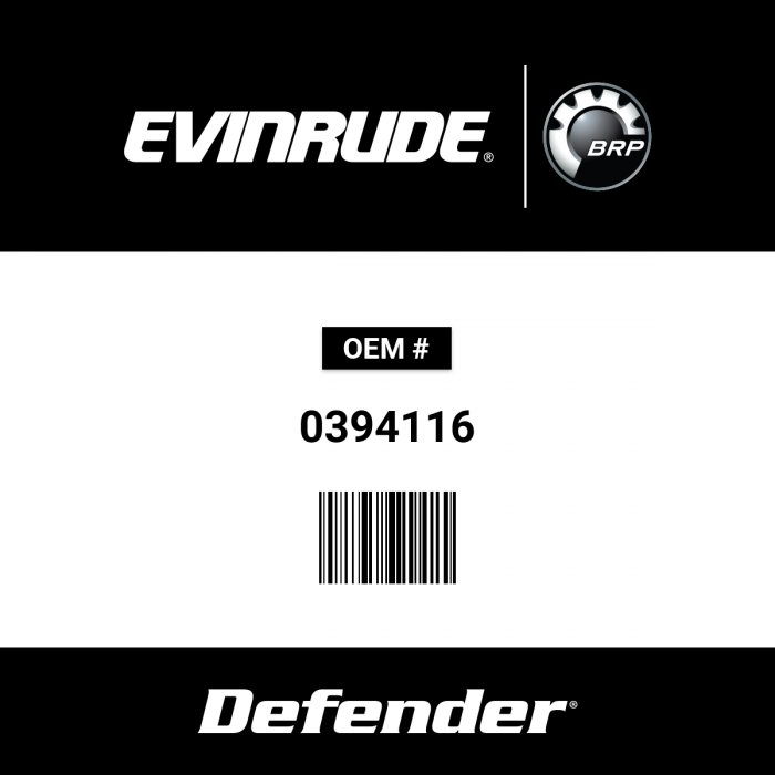 Evinrude Water Pump Rep Kit - 0394116 | Defender Marine