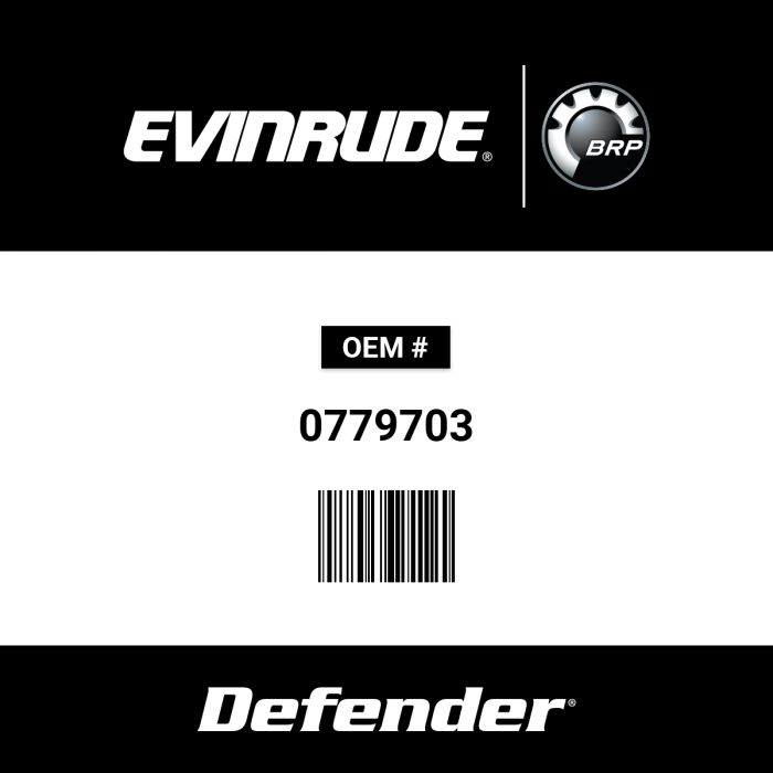 Evinrude Sticker Brp - 0779703 | Defender Marine