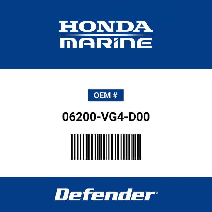 Honda Transmission Kit (3-Speed) - 06200-VG4-D00 | Defender Marine