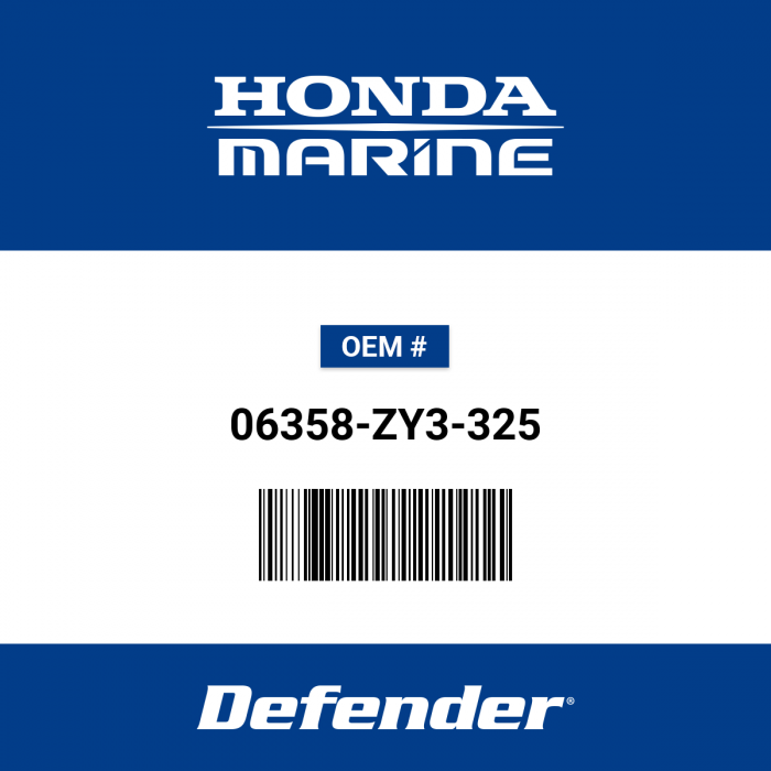 Honda Kit O2 Sensor - 06358-ZY3-325 | Defender Marine