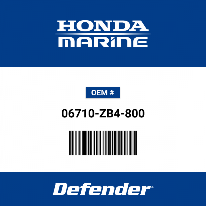 Honda Wheel Kit (2-Wheels) - 06710-ZB4-800 | Defender Marine