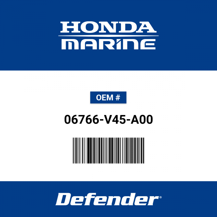 Honda Bolt Kit - 06766-V45-A00 | Defender Marine