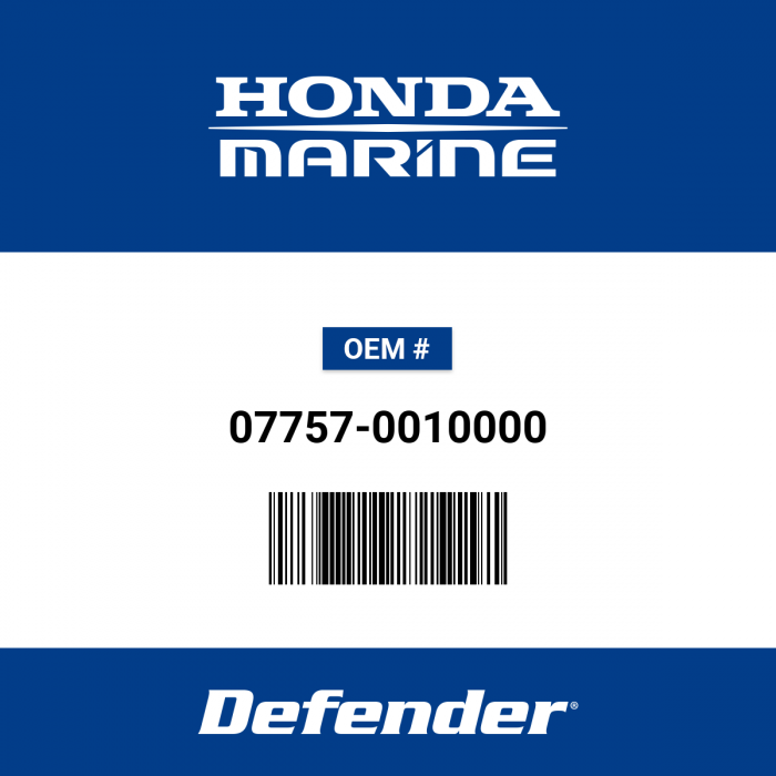 Honda Remover Valve - 07757-0010000 | Defender Marine