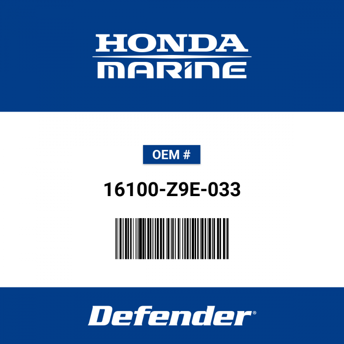 Honda Carburetor Assembly (BK07A D) - 16100-Z9E-033 | Defender Marine