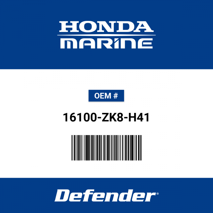 Honda Carburetor Assembly (BE65L A) - 16100-ZK8-H41 | Defender Marine