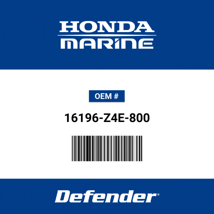 Honda Tube Air Vent - 16196-Z4E-800 | Defender Marine