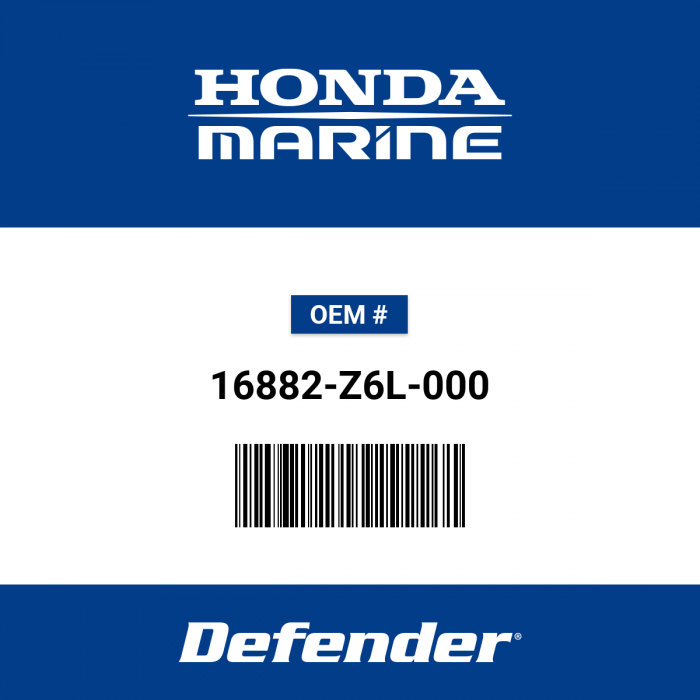 Honda Tube Diaphragm - 16882-Z6L-000 | Defender Marine