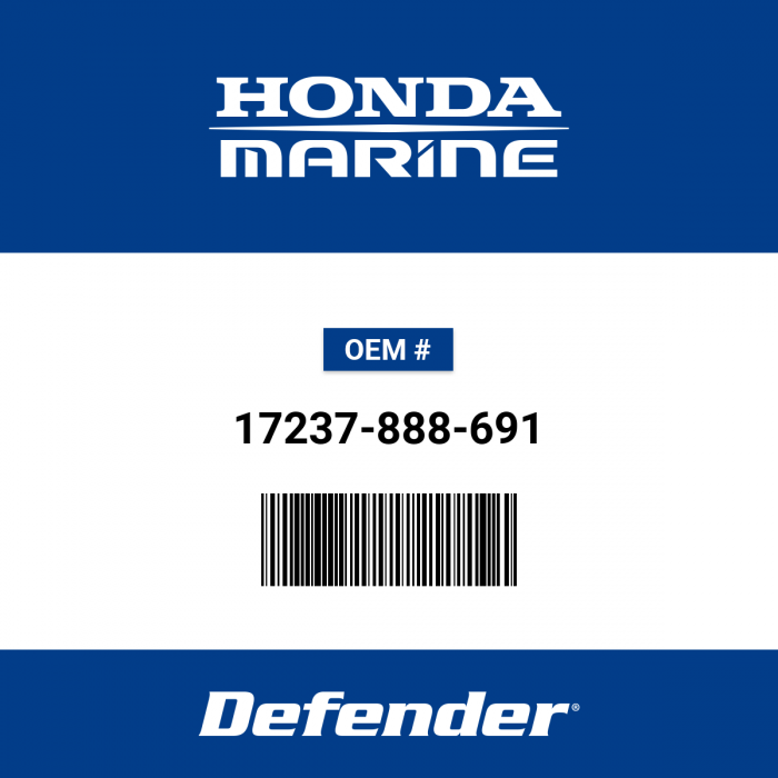 Honda Hose Air Cleaner - 17237-888-691 | Defender Marine