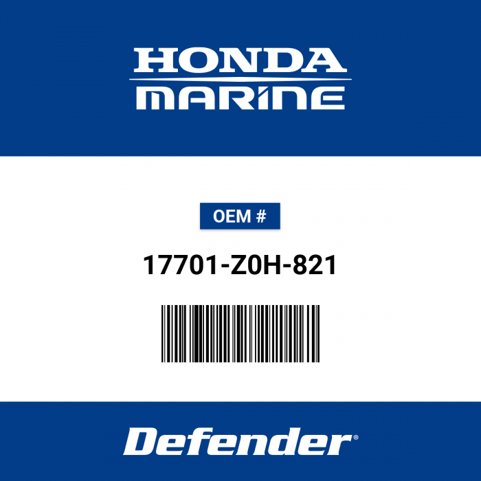 Honda Tube Fuel Tank - 17701-Z0H-821 | Defender Marine
