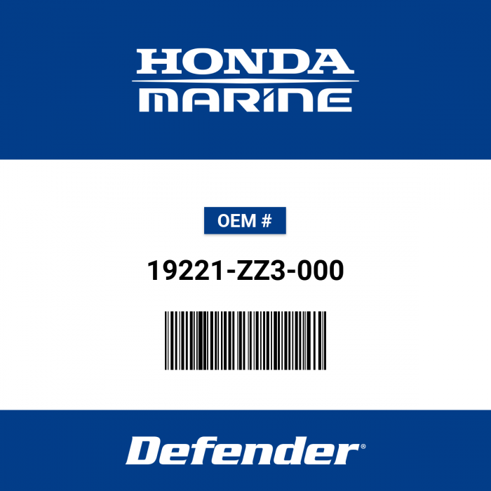 Honda Housing Impeller - 19221-ZZ3-000 | Defender Marine