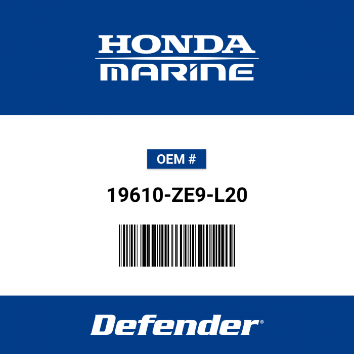 Honda Cover Fan - 19610-ZE9-L20 | Defender Marine