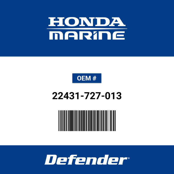 Honda V-Belt (Sb-38) - 22431-727-013 | Defender Marine