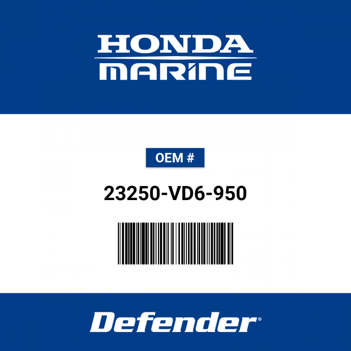 Honda Shaft Final - 23250-VD6-950 | Defender Marine
