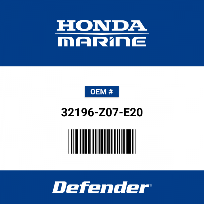 Honda Sub-Wire Assembly - 32196-Z07-E20 | Defender Marine