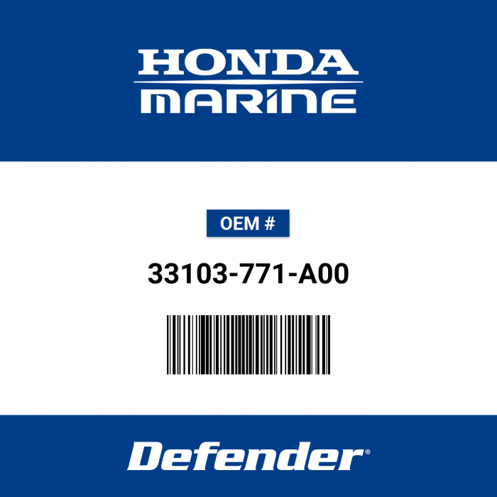 Honda Reflector Headlight - 33103-771-A00 | Defender Marine