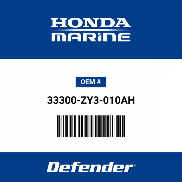 Honda Battery Charger Cluster Dual - 33300-ZY3-010AH | Defender Marine