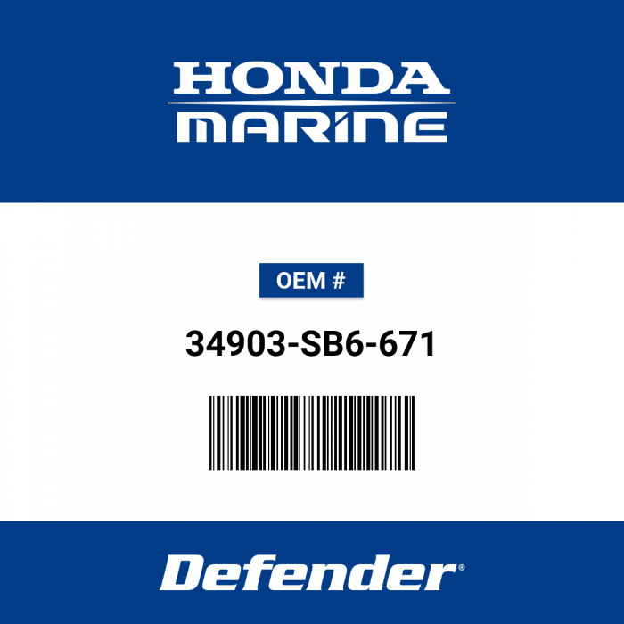 Honda Bulb (12V 32Cp) - 34903-SB6-671 | Defender Marine