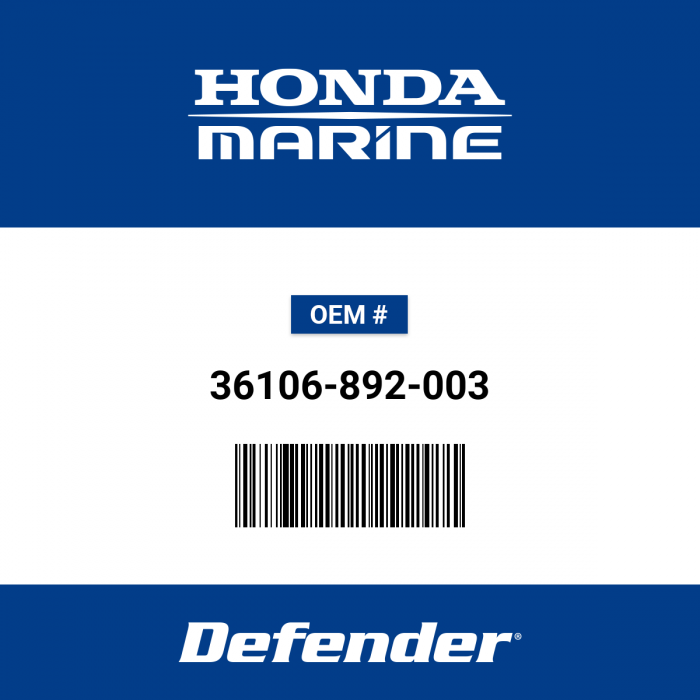 Honda Bush Control Knob - 36106-892-003 | Defender Marine