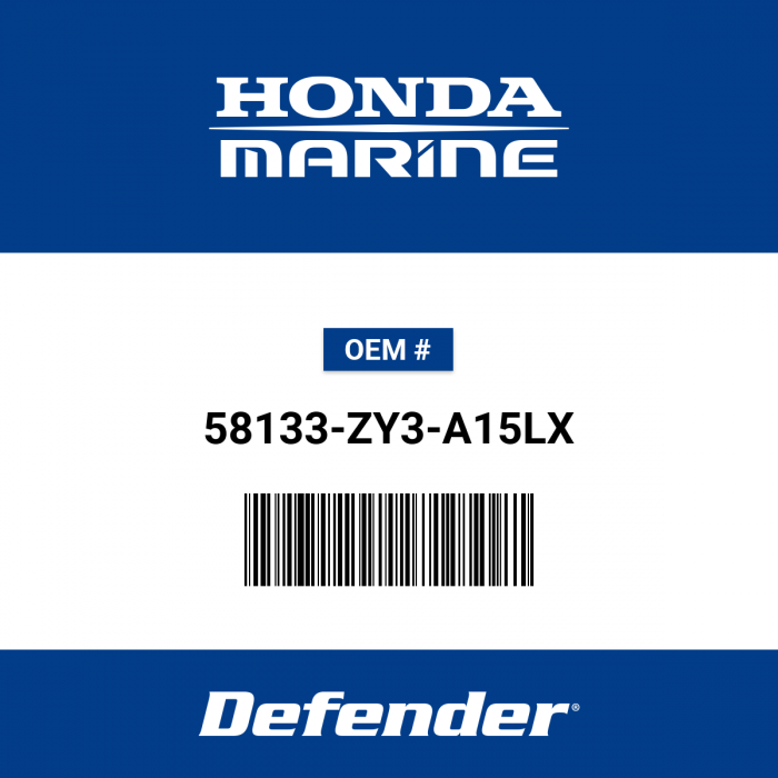 Honda 3 x 15.75 x 15 Lx Propeller (R) - 58133-ZY3-A15LX | Defender Marine
