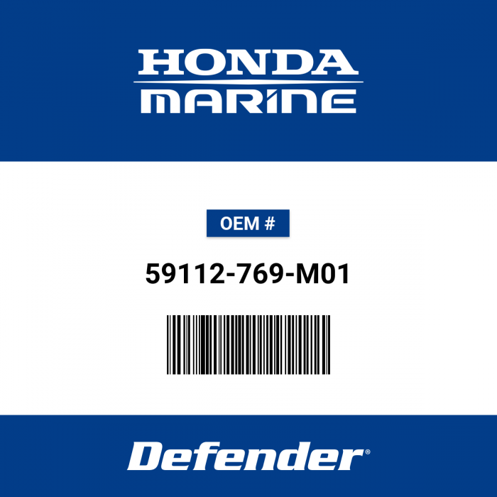Honda Bracket Left Front - 59112-769-M01 | Defender Marine