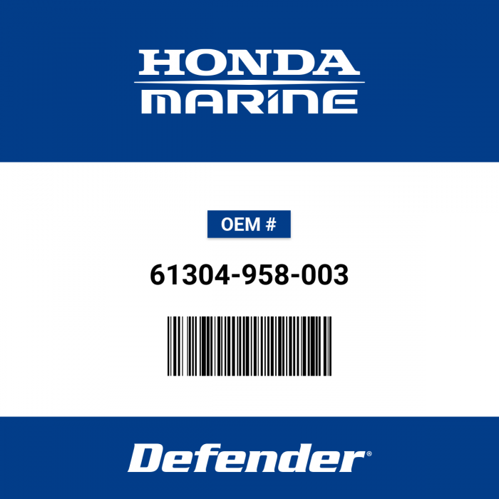 Honda Nut Special (6X7) - 61304-958-003 | Defender Marine